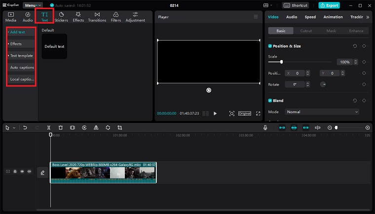 How To Add Text In CapCut On PC HP ODK New York
